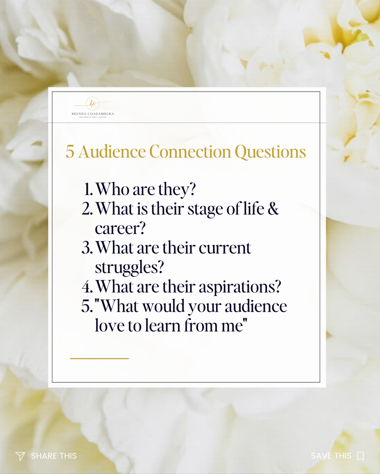 Audience Connection Skyrockets Public Speaking Confidence.